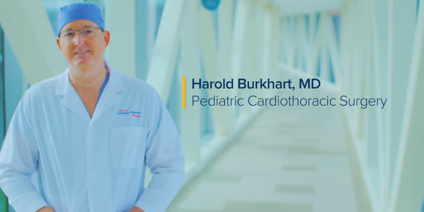 Harold M. Burkhart, MD | Pediatric Cardiothoracic Surgeon