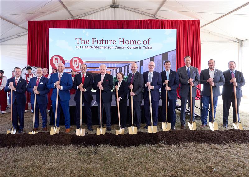 Groundbreaking for Major Tulsa Expansion of OU Health Stephenson Cancer ...
