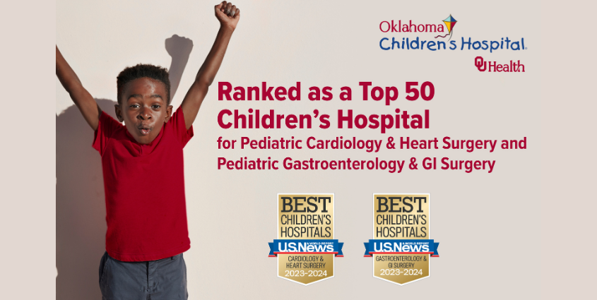 Oklahoma Children’s Hospital OU Health Ranks in Top 50 Best Children’s ...
